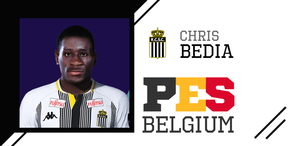 Chris Bedia – Sporting Charleroi – PES FACE – PES Belgium